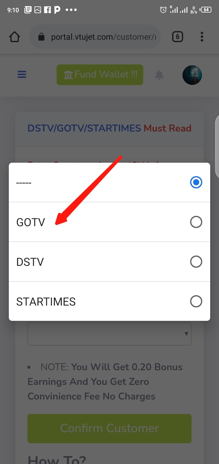 How To Renew GoTV, DSTV And Startimes Cable TV Subscription Online Via ...